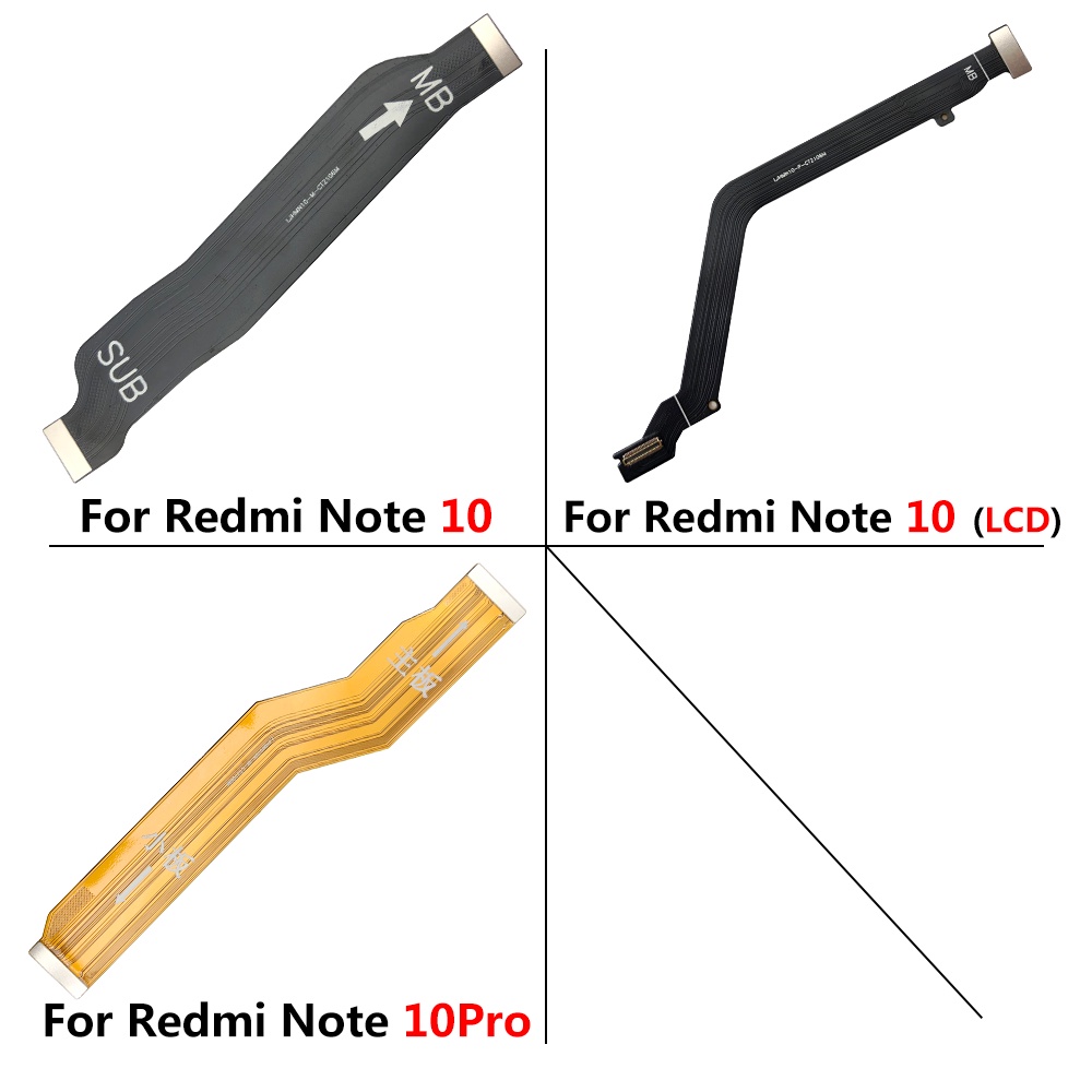 Redmi Note 10 Pro Main Board FPC LCD Display Connect Mainboard ...