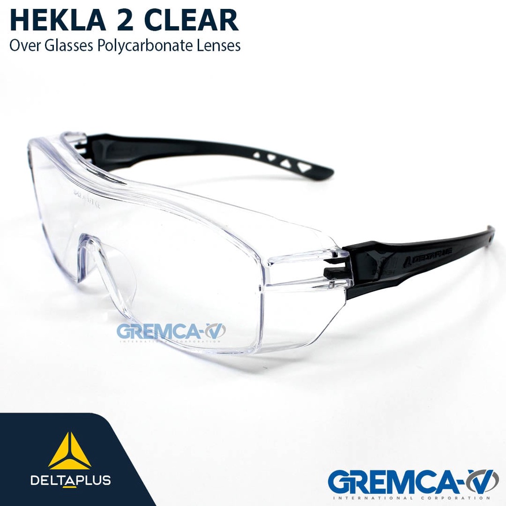 Delta Plus Hekla2 Over Glasses Clear Safety Protective Eyewear | Shopee ...