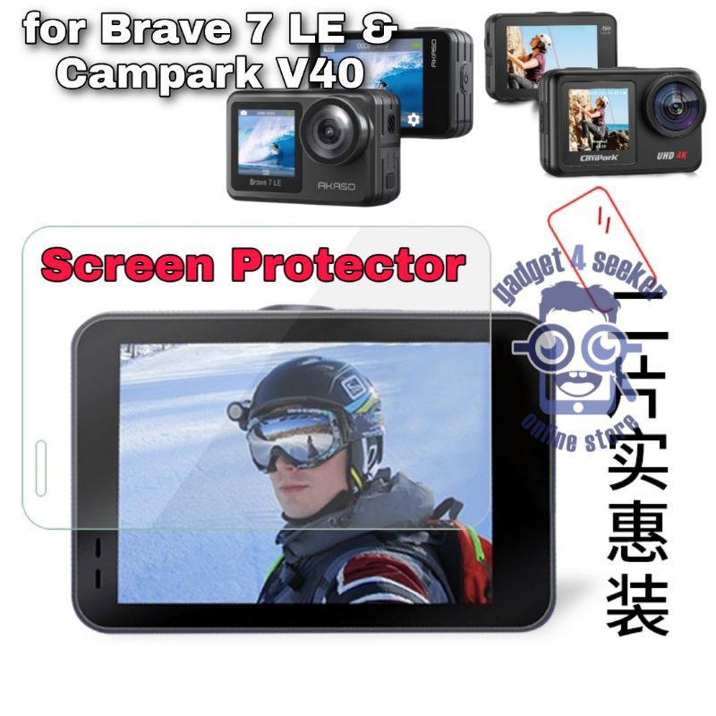 Akaso Brave 7 LE Campark V40 XTU MAX PRO X1 XTU S3 Camera Screen ...