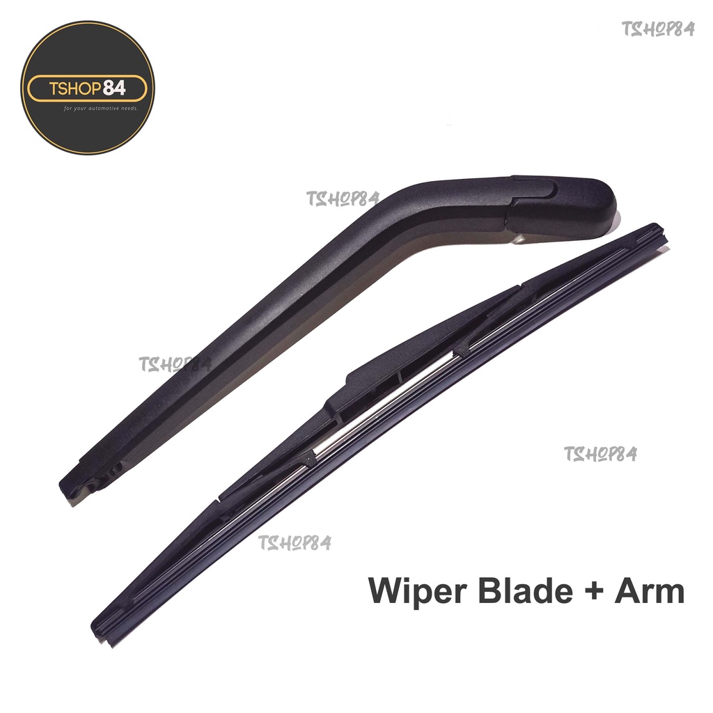 Wiper Set Wiper Blade and Arm Banana Type Bajaj RE TVS King Avanza ...