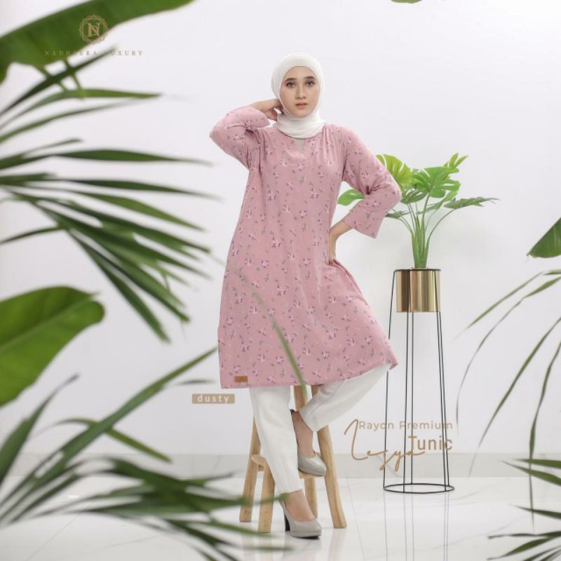 Lesya TUNIC NADHEERA LUXURY ORI | Shopee Philippines