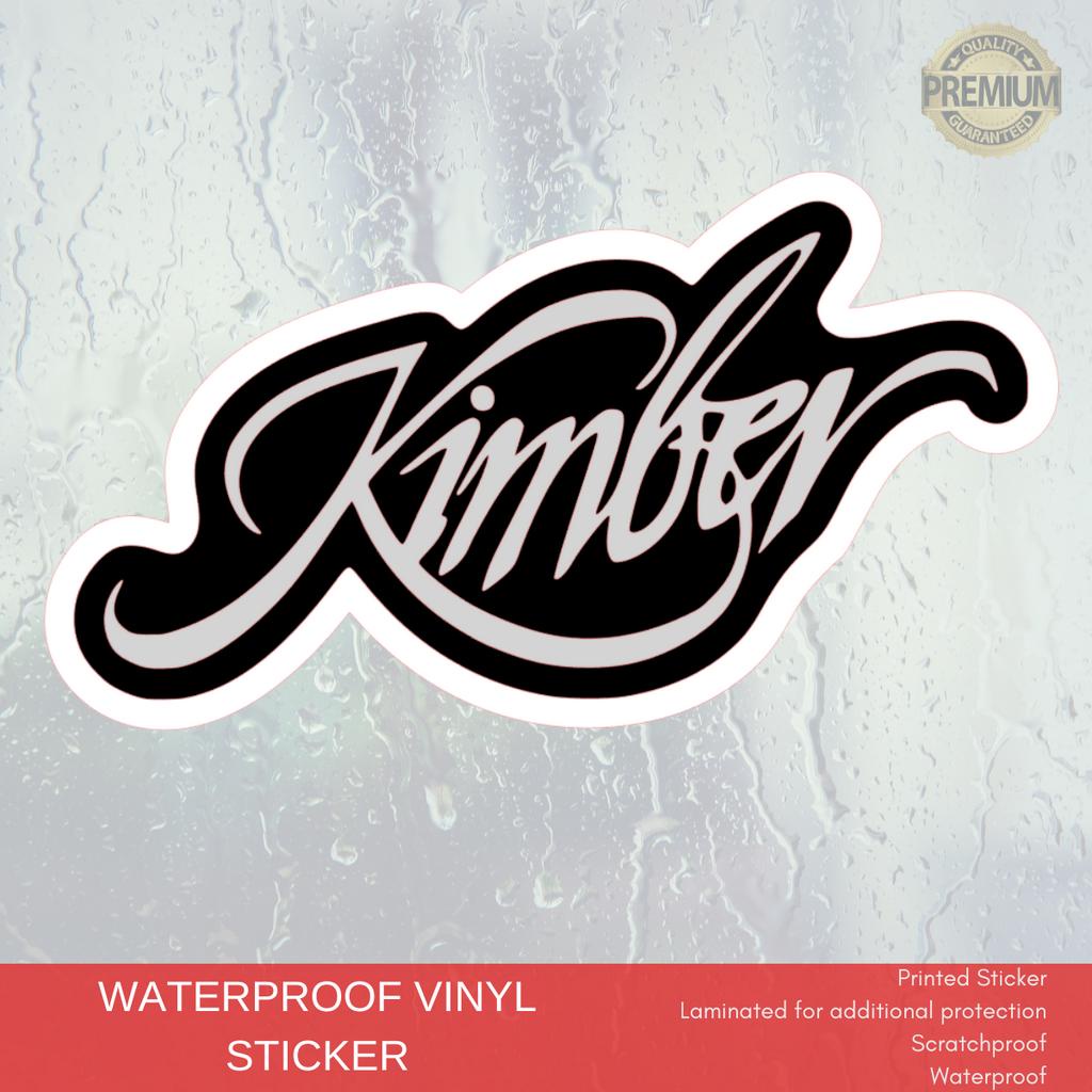 Waterproof Vinyl Sticker for Car Motorcycle and Tumbler Kimber America ...