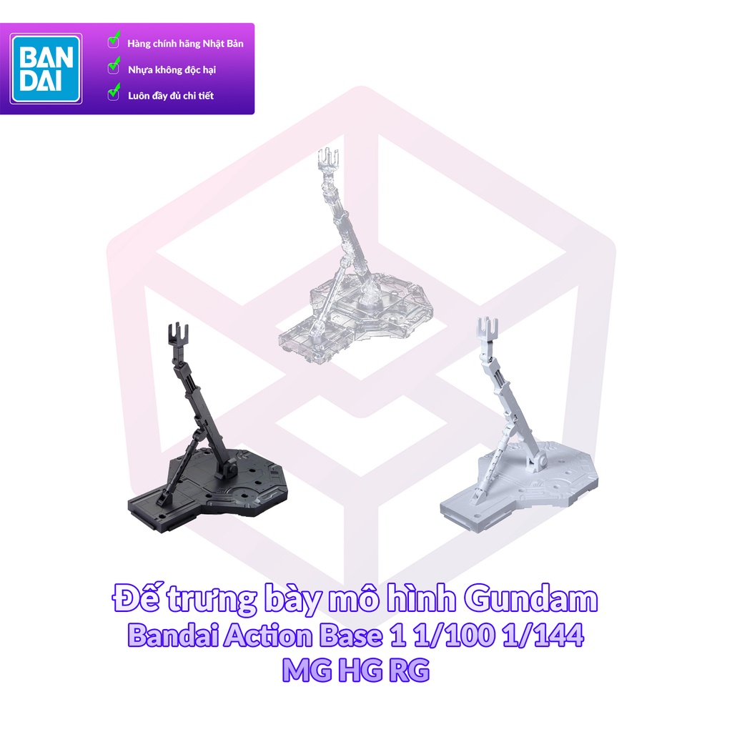 Gundam Display Stand Bandai Action Base 1 1/100 1/144 MG HG RG – Base [TAM] | Shopee Philippines