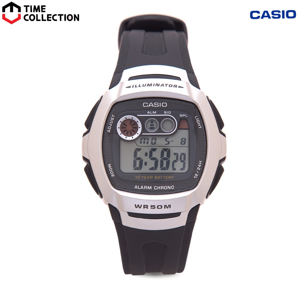 Casio W-210-1AVDF Digital Rubber Strap Watch For Men | Shopee Philippines