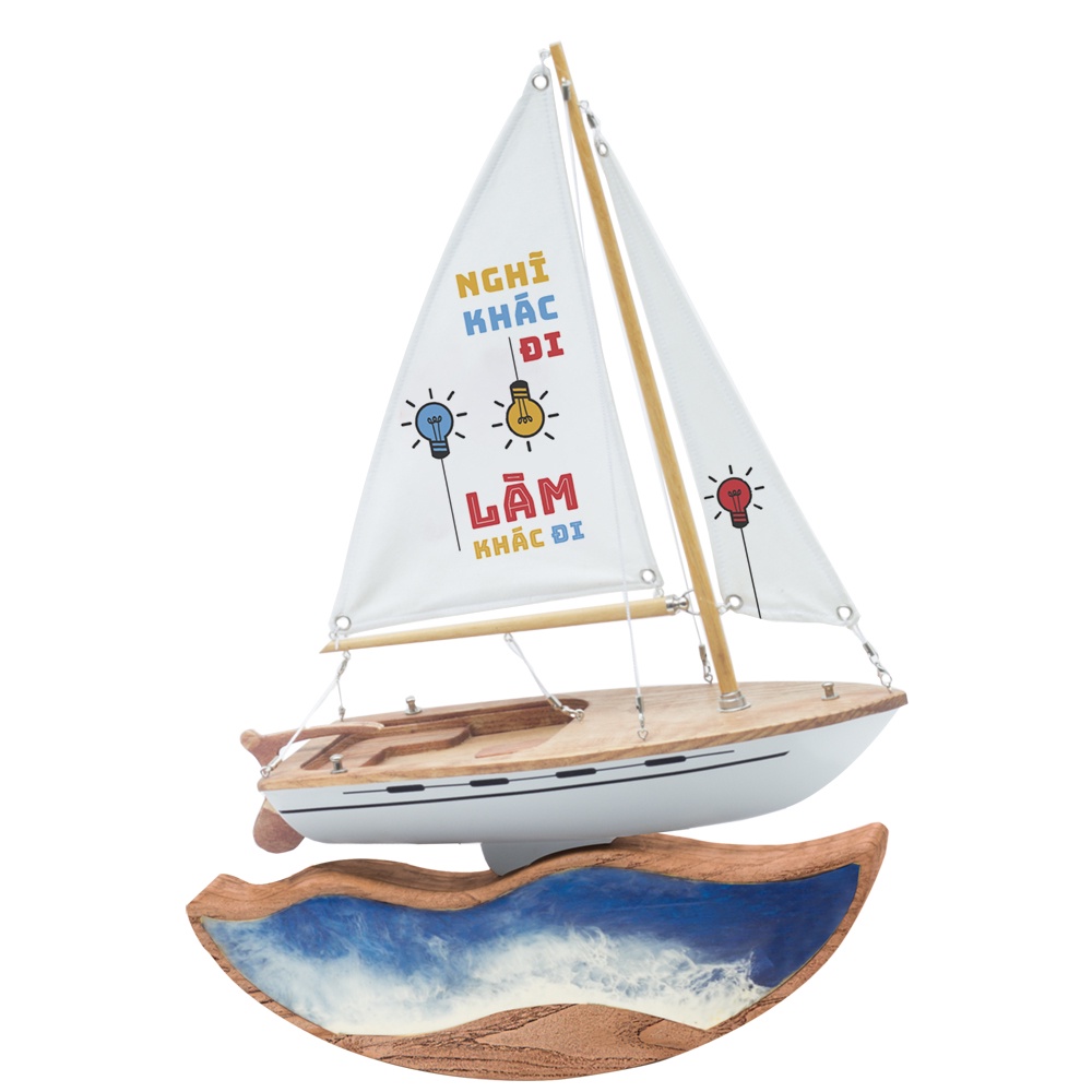 Lucky C300 boat model gift.T6 from composite and natural wood | Shopee ...