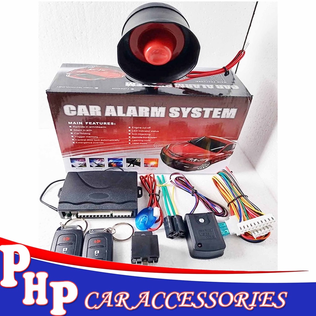 CAR REMOTE CONTROL ALARM KEYLESS ENTRY SYSTEM Anti-Theft Door Lock ...
