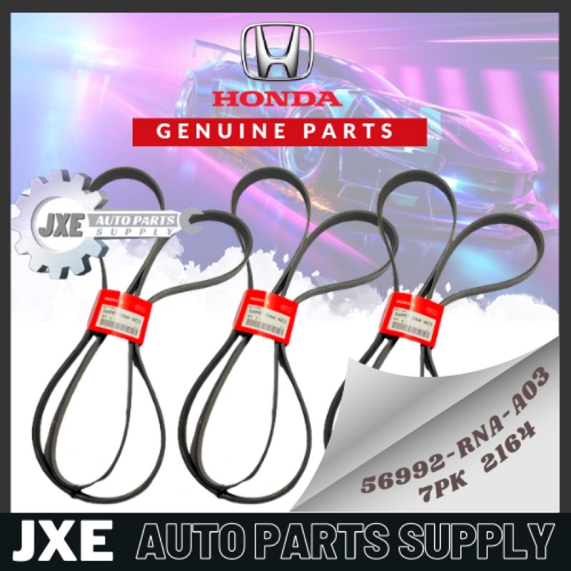 HONDA Fan Belt 56992-RNA-A03 (7PK 2164) for Honda Civic | Shopee ...