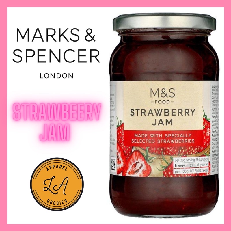 MARKS & SPENCER STRAWBERRY JAM | Shopee Philippines
