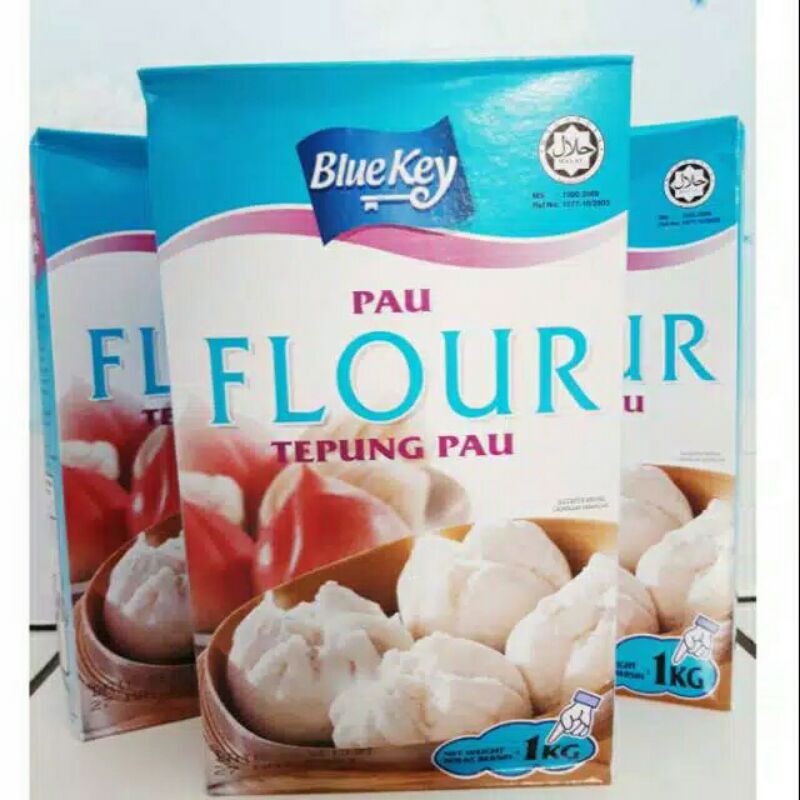 Blue key pau flour, pau flour, Malaysian bakpao flour | Shopee Philippines
