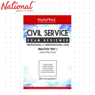Brainbox Civil Service Exam Practice Test Paper - Trade Paperback ...