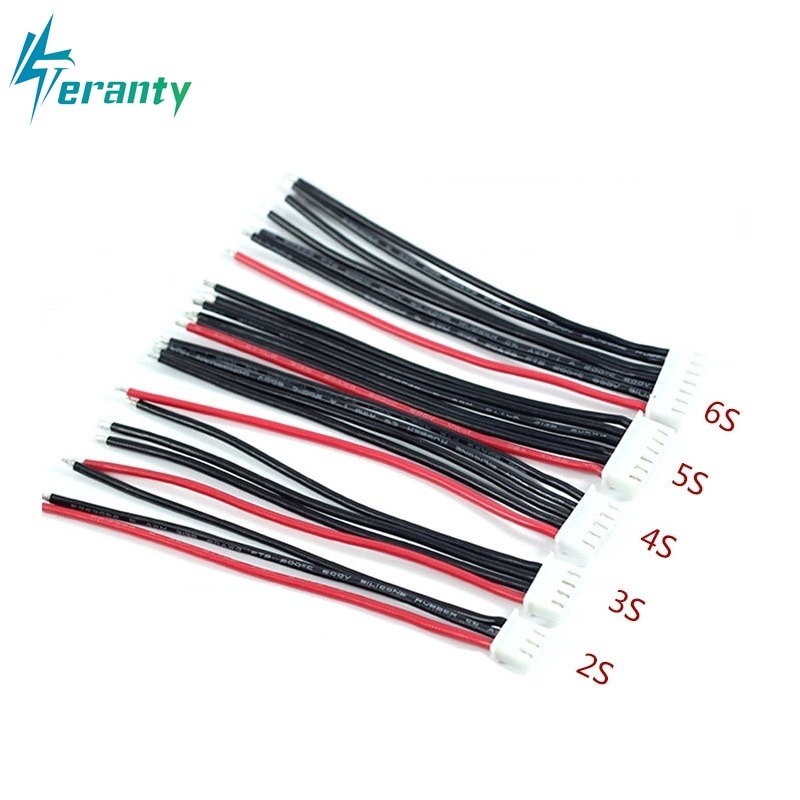 Lipo Battery Wiring RC Lipo Battery Balance Charger 1s 2s 3s 4s 5s 6s 22AWG Cable For IMAX B3 B6 ...