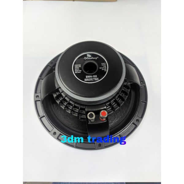 BROADWAY BWH-105 10" DIECAST SPEAKER | Shopee Philippines