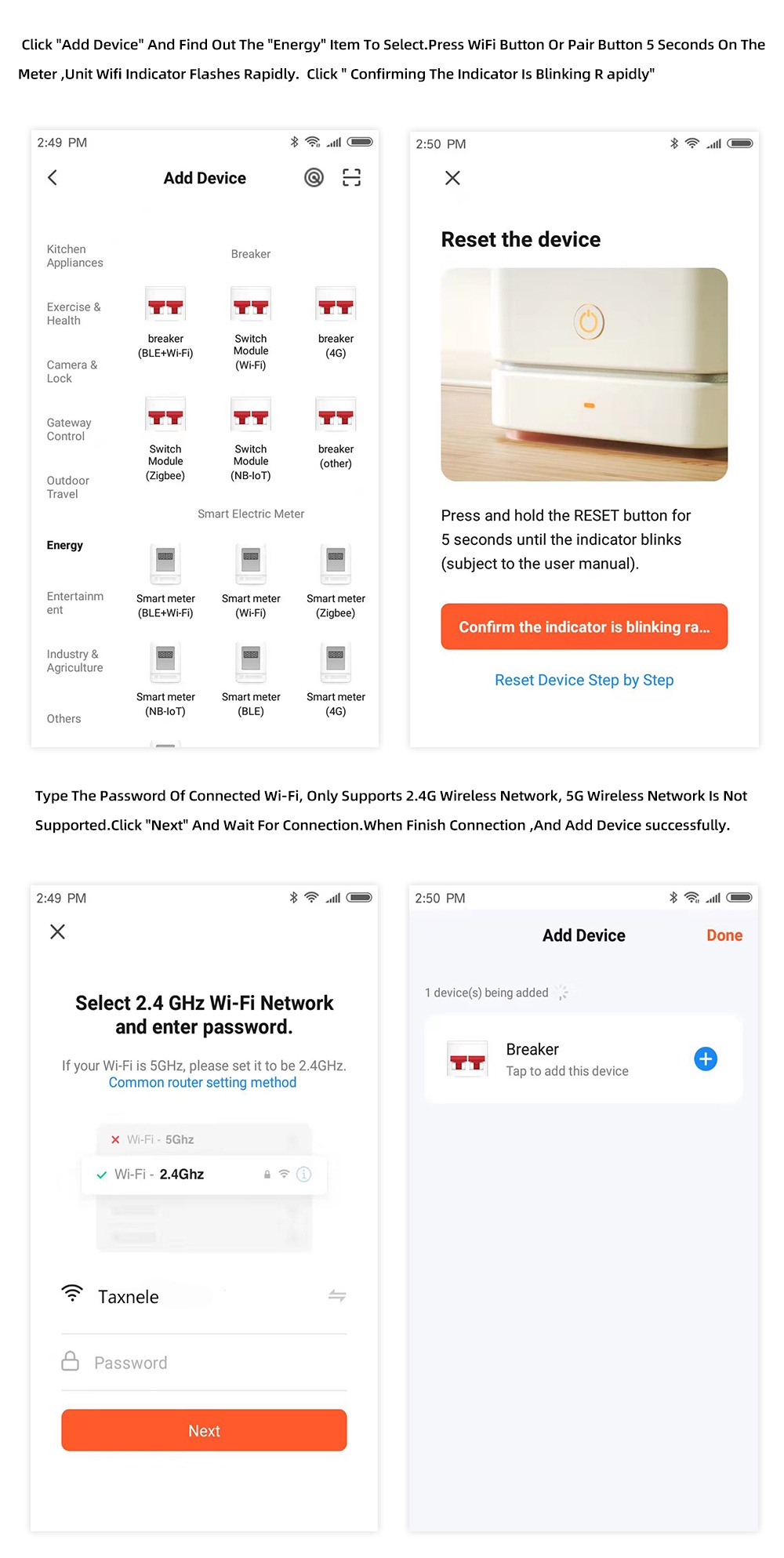 TAXNELE 63A TUYA prepaid WiFi Smart Earth Leakage Voltage Protector circuit breaker Power kWh ...