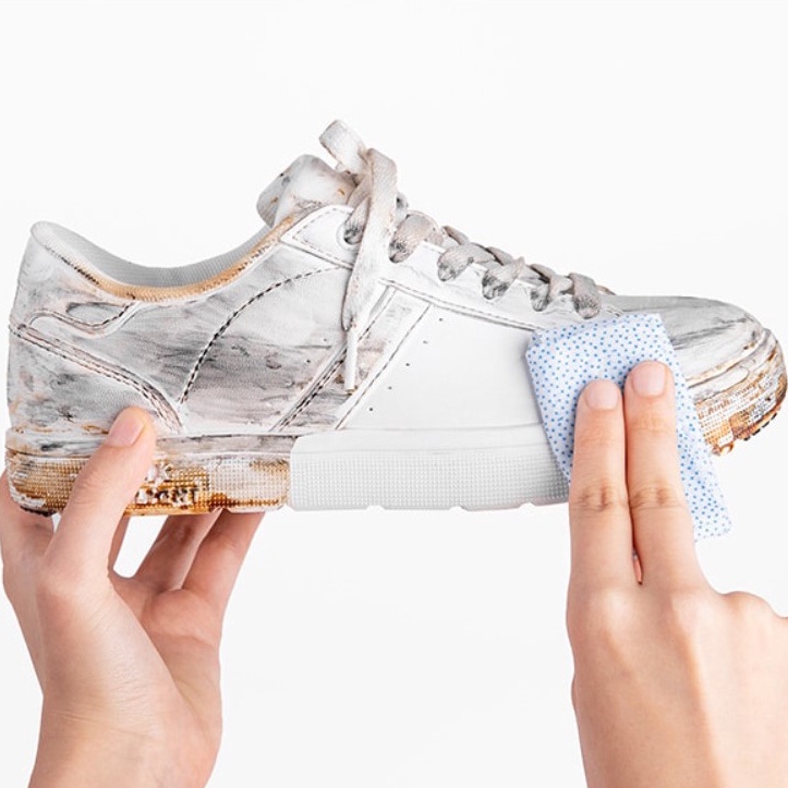 Clean Boss Powerful Shoe Cleaner Tissue (box 25 tissues) | Shopee ...