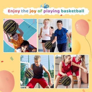 「Psyche」 Original Basketball Ball Size 3 Size 5 Size 7 Kids Youth (With ...