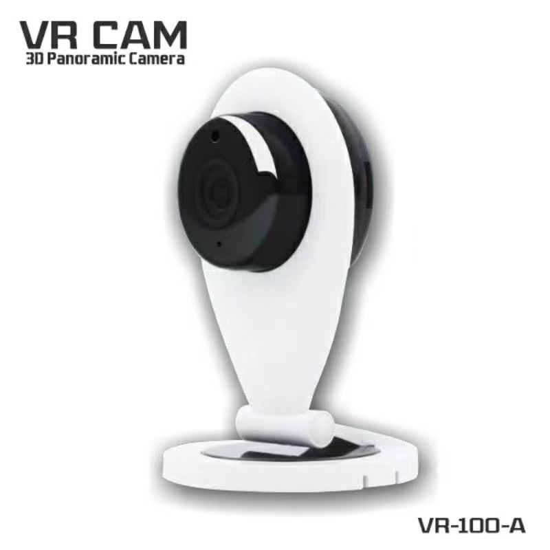 (VR-100-A) VR IP CAM 3D 180 CCTV Degrees Panoramic View Camera Micro SD ...