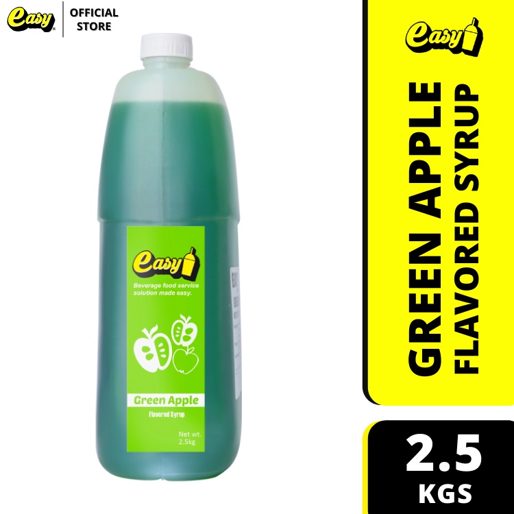 EASY BRAND - Green Apple Syrup 2.5kg | Shopee Philippines