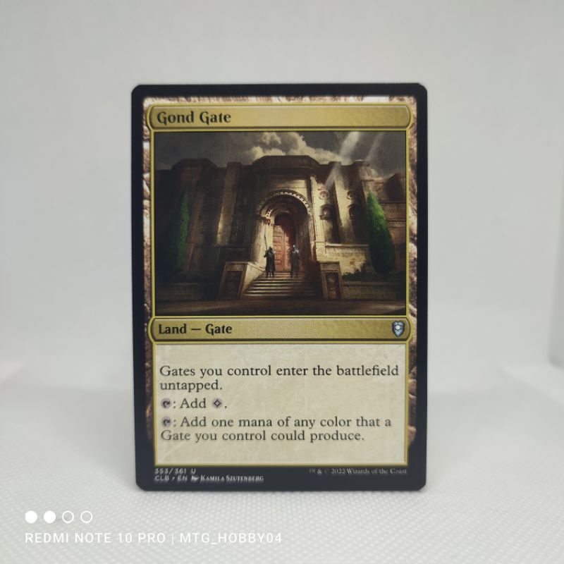 Gond Gate - mtg baldurs gate | Shopee Philippines
