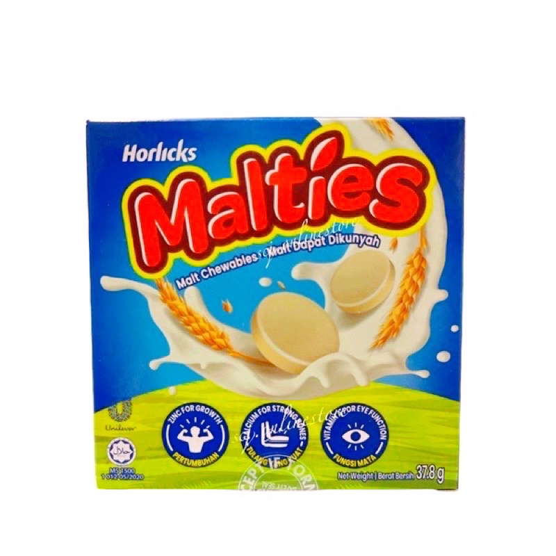 Horlick Malties Candy (3packs X 12.6g) Halal | Shopee Philippines