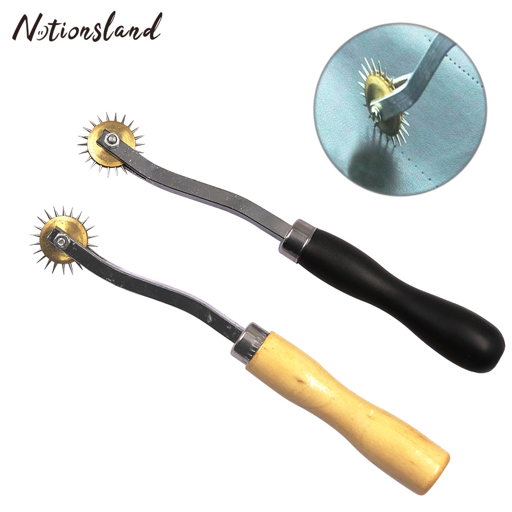 1 piece of stainless steel sewing wheel, space paper perforation tool ...