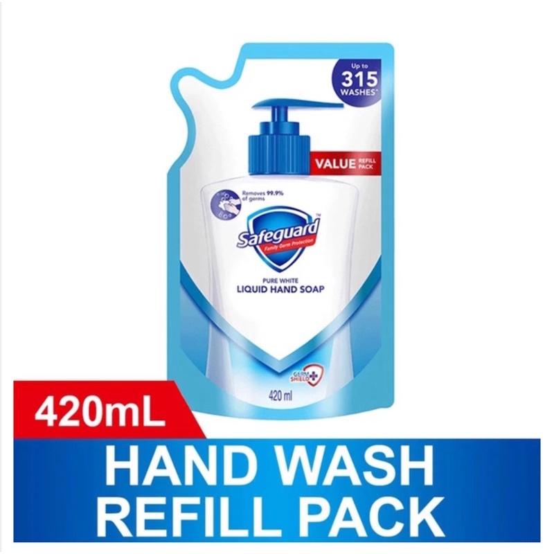 Safeguard Liquid Hand Soap 225ml 420ml Shopee Philippines