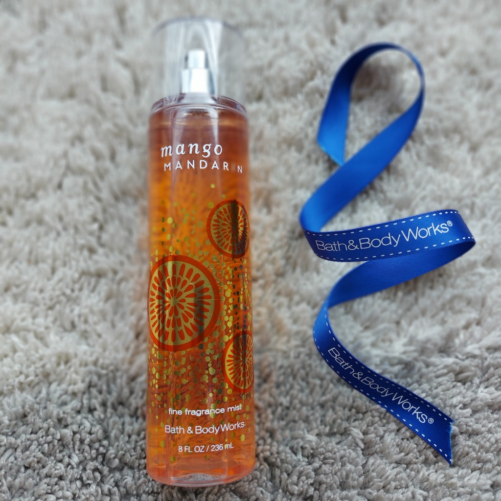 Original Bath & Body Works USA Mango Mandarin Fine Fragrance Mist ...