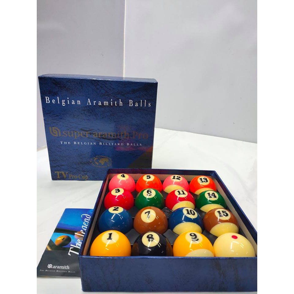 BELGIAN ARAMITH PRO BILLIARDS BALL SET | Shopee Philippines