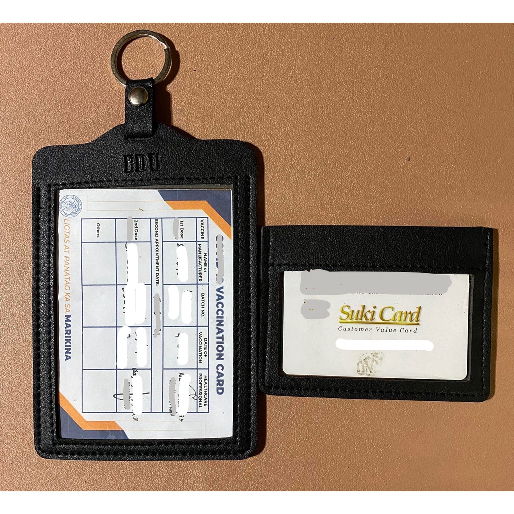Personalized Vac Card Cover / Holder Portrait 2 n1 | Shopee Philippines