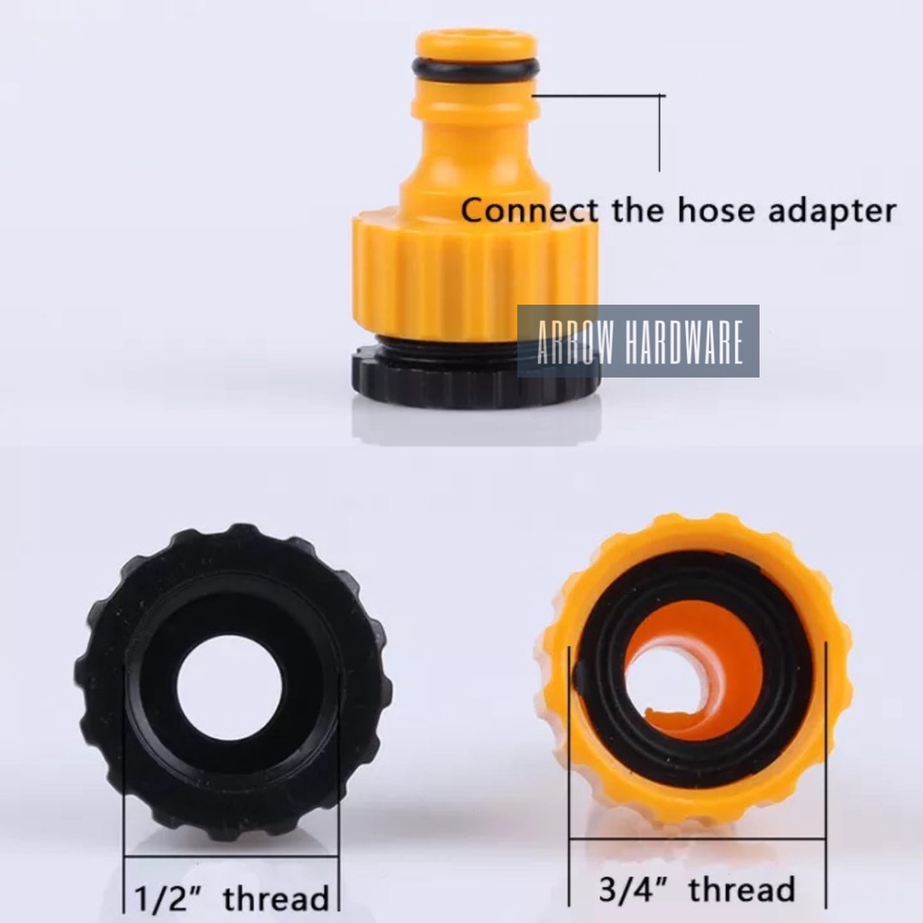 1/2 Female Adapter - Reducer and Standard Hose Connector Hose Pipe ...