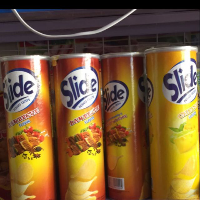 Box of 14 Cans of Kinh Do Slide potato snack chips 100g. All flavors ...