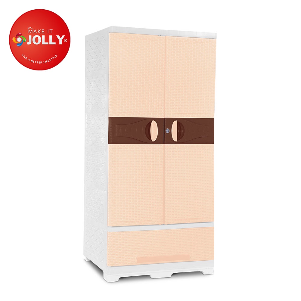 JOLLY PLASTIC Himalaya Rattan Closet 1 Drawer | Shopee Philippines