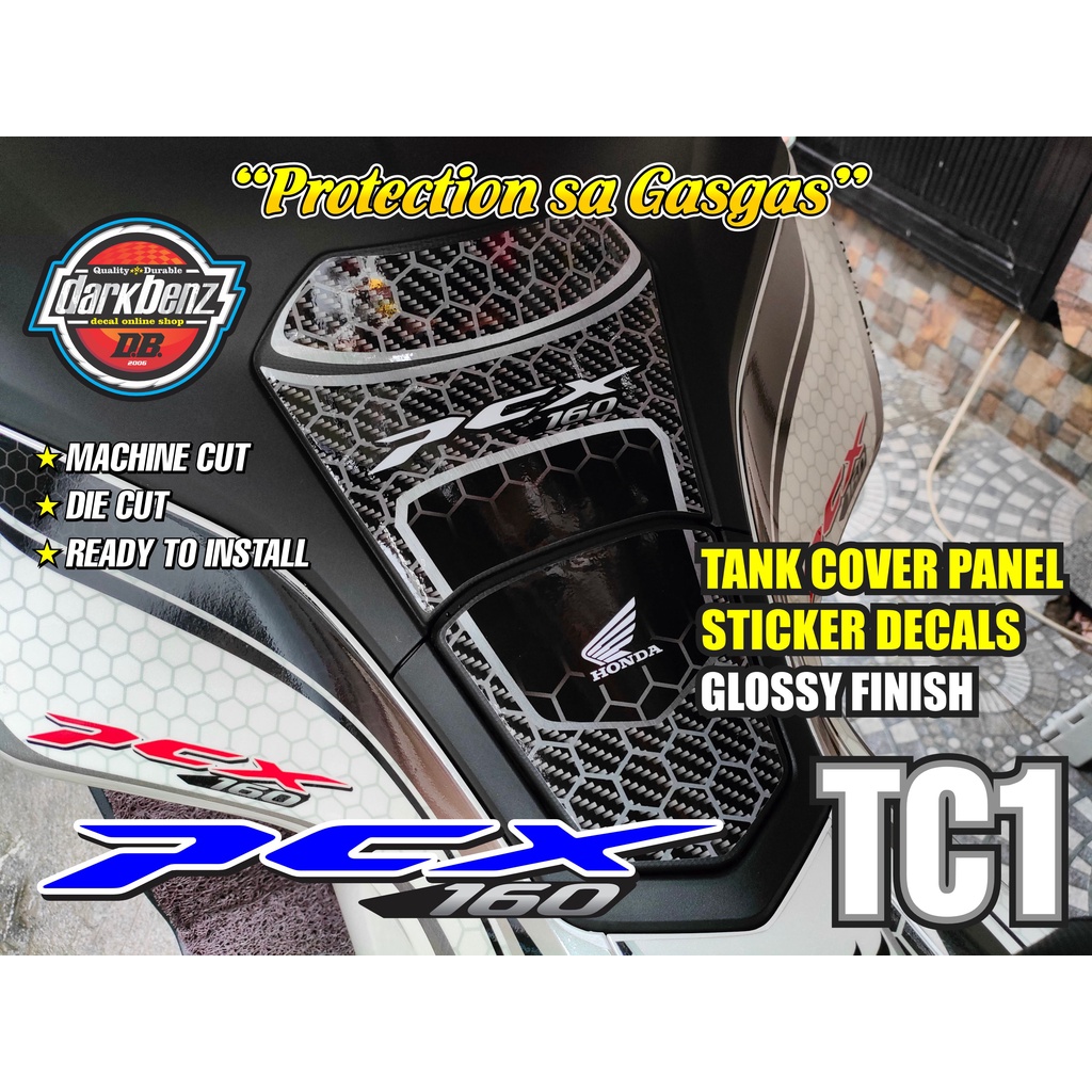 Honda PCX 160 New Concept Quality Printed Sticker Decals | custom made ...