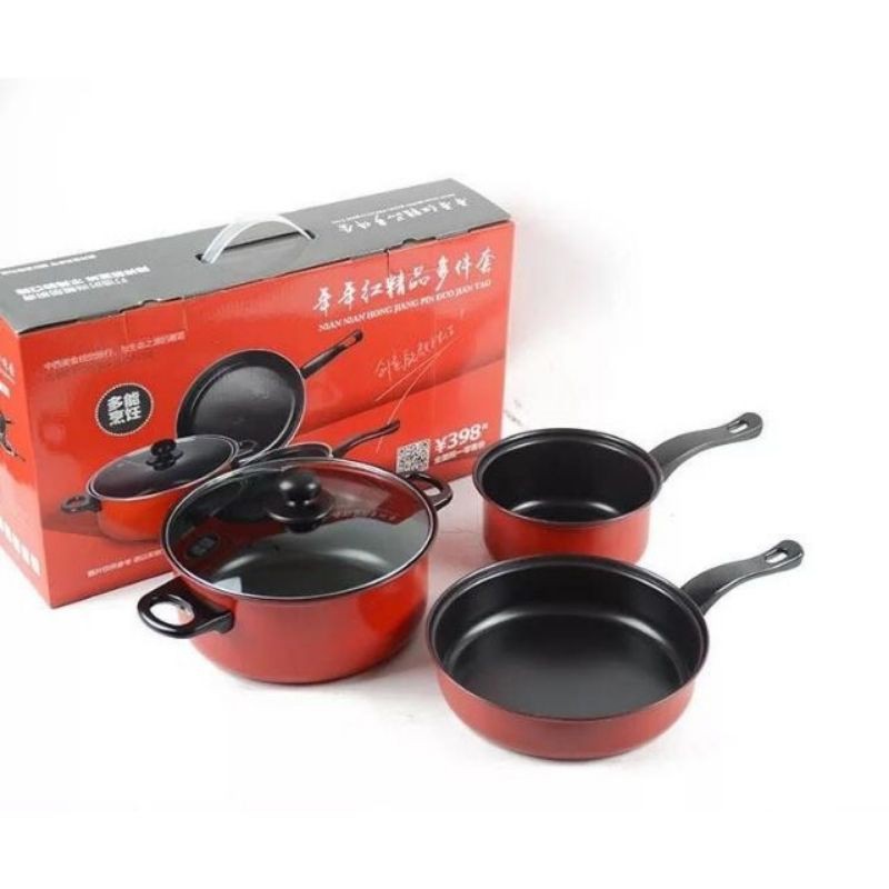 Shop cookware set for Sale on Shopee Philippines