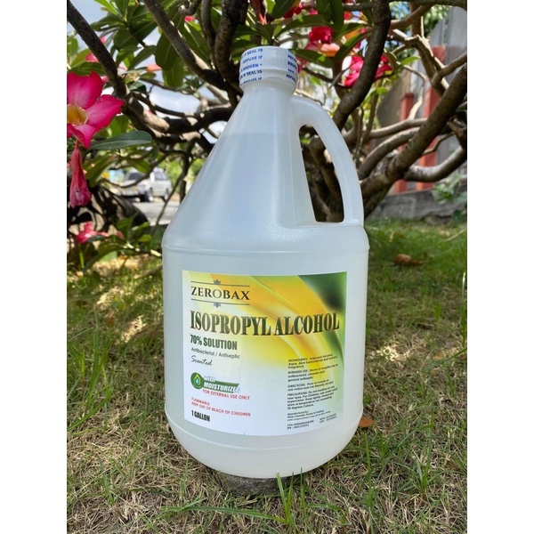 ZeroBax Isopropyl Alcohol | Shopee Philippines