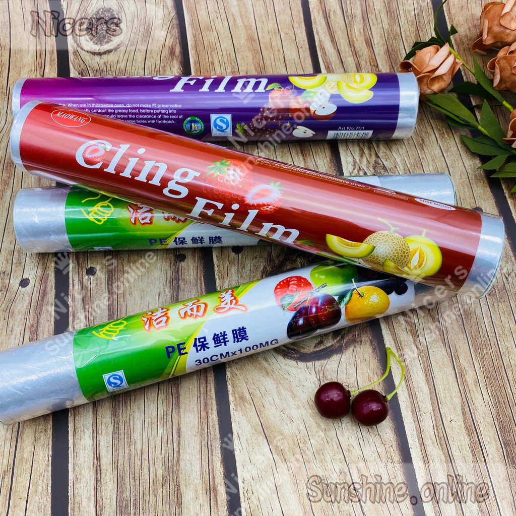 Plastic Food Cling Wrap 30cm | Shopee Philippines