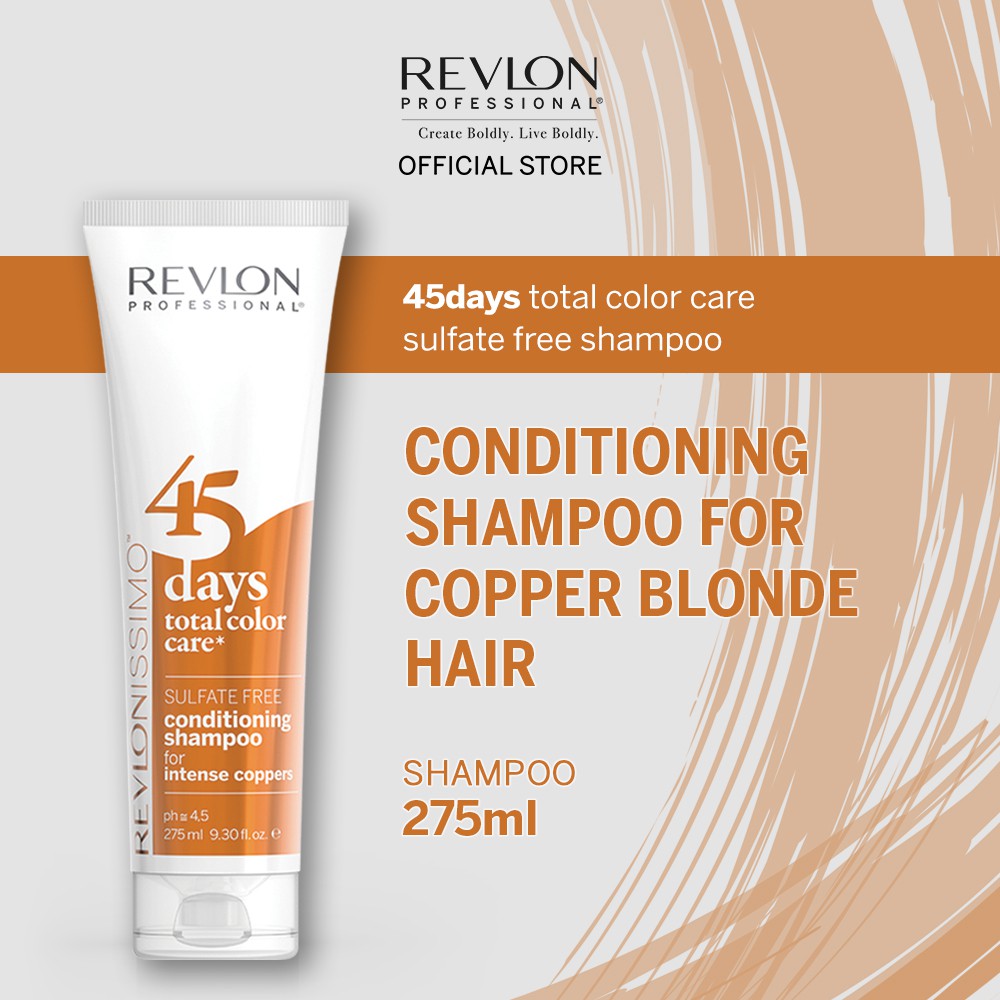 Revlon Professional 45days Total Color Care Intense Copper 275ml Hair ...