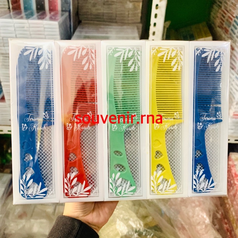 Wedding Souvenirs Mini Combs Mica Motif Packaging Wedding Souvenirs ...