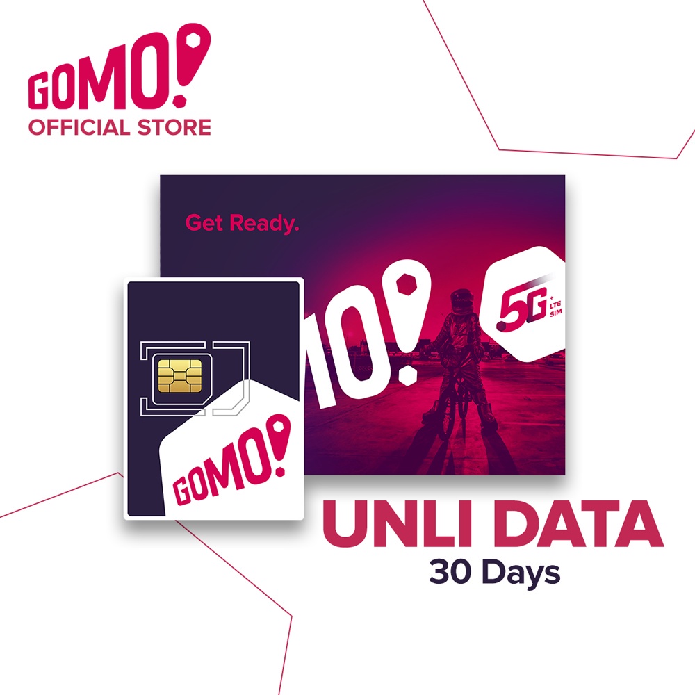 Globe Gomo Simcard with 30 Days Unli Data LTE 4G 5G Ready | Shopee Philippines