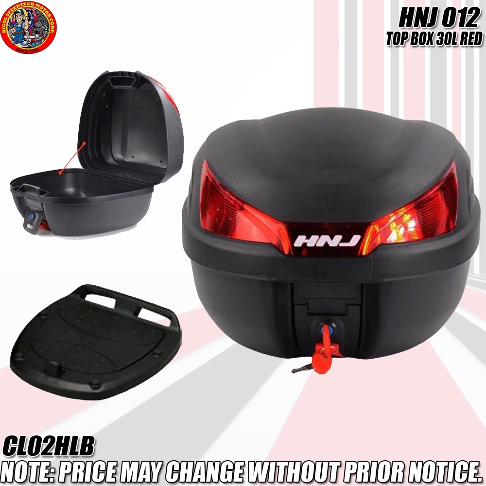 HNJ 012 TOP BOX 30L RED (CL02HLB) | Shopee Philippines