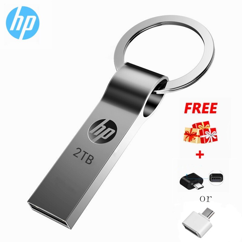 HP USB 3.0 2TB pendrive waterproof metal usb flash drive high speed ...
