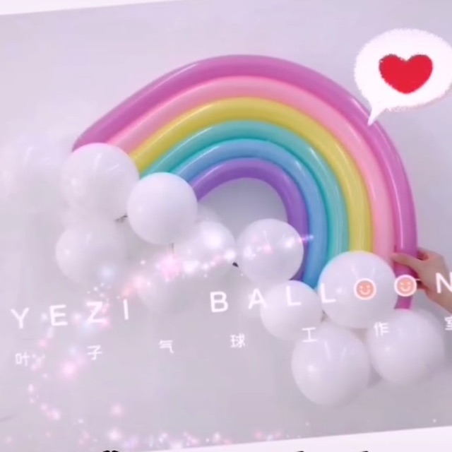 Rainbow balloon set . | Shopee Philippines