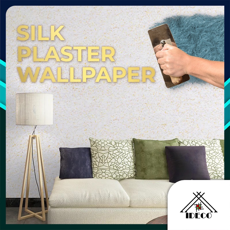 iDECOTM DIY Venetian Plaster Finish Silk Wall Coating Polished Lapisan ...