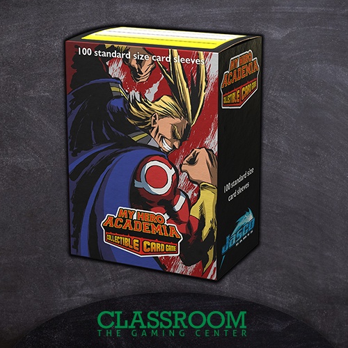 Dragon Shield Sleeves - My Hero Academia - All Might Flex Art Matte ...