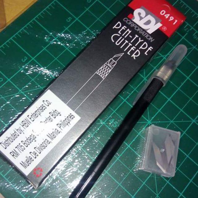 PEN TYPE CUTTER (with spare blades) | Shopee Philippines