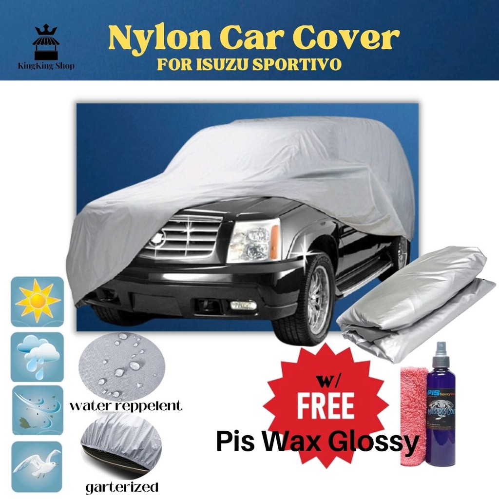 Nylon Car Cover for ISUZU SPORTIVO SUV Waterproof High Quality ...