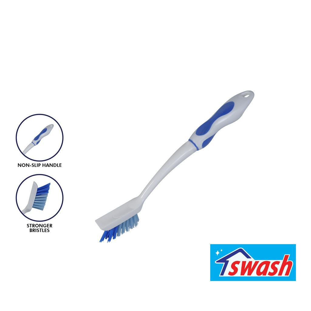 Swash Tile And Grout Brush Cleaning Scrubbing Brush For Grout, Bathroom ...