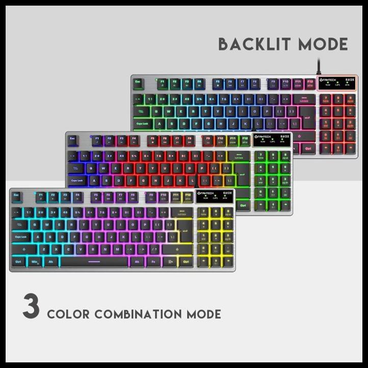 Fantech K613X Fighter X Tournament Editom Gaming Keyboard | Shopee ...