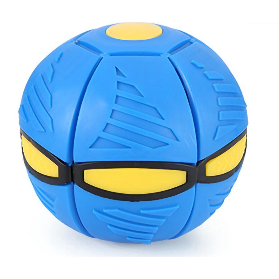 Flat Deformation Ball Flying Saucer Shape Toy Outdoor Bouncing Ball ...