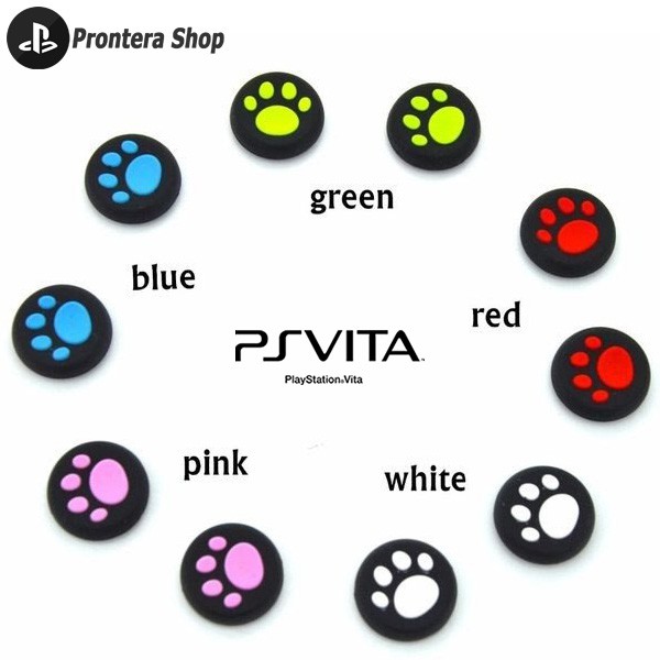 PSV PS Vita Cat Paw Analog Thumb Stick Grips 2 Pieces | Shopee Philippines