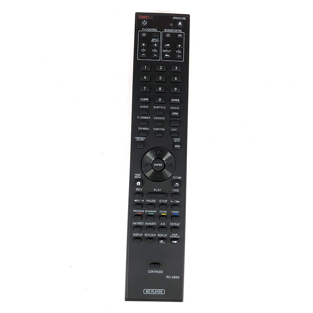 PIONEER RC-2930 Replace Remote Control Fit for BDP-140 BDP-05FD, BDP ...